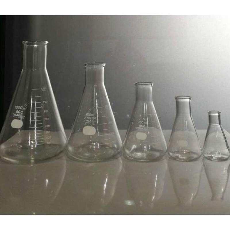 Promo ERLENMEYER IWAKI PYREX 500ML Diskon 33% di Seller Nur Nur Toko ...