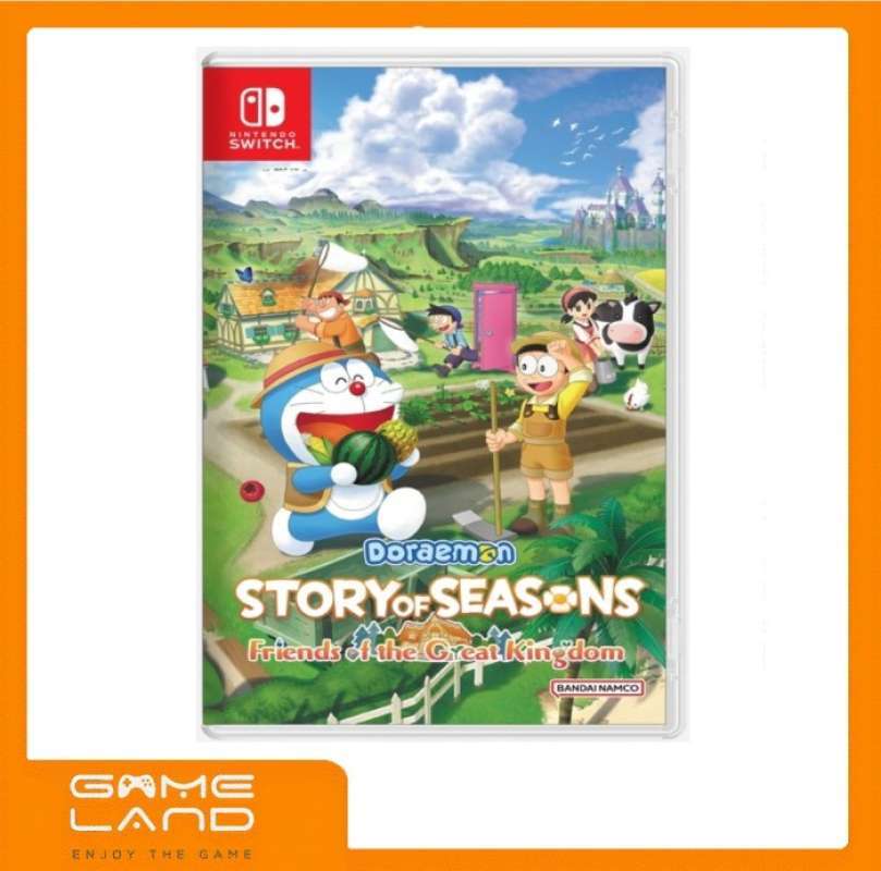 Promo Doraemon Story of Seasons Friends of the Great Kingdom Nintendo ...