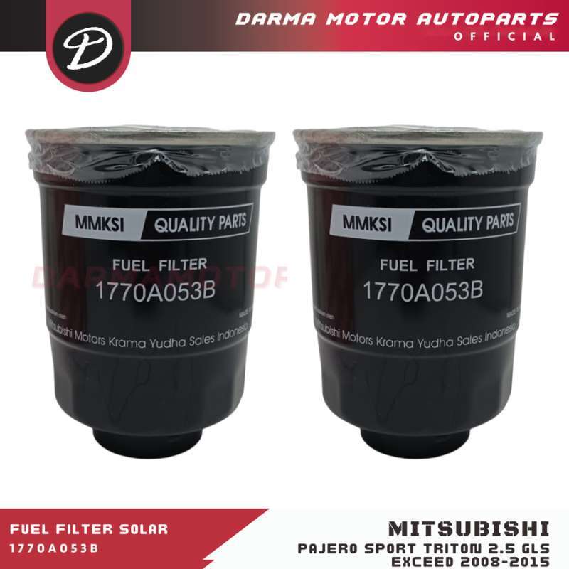 Jual Fuel Filter Solar Pajero Sport Triton 2.5 Gls Exceed 2008-15 ...