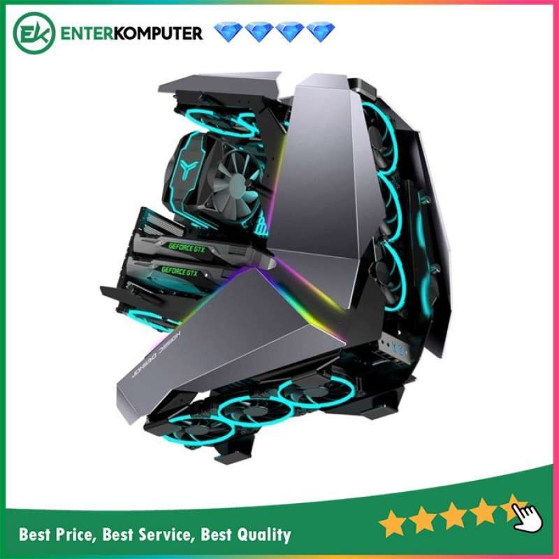 Jual Casing Jonsbo Mod5 Gray - Atx - Aluminum Extreme Gaming Case Di ...