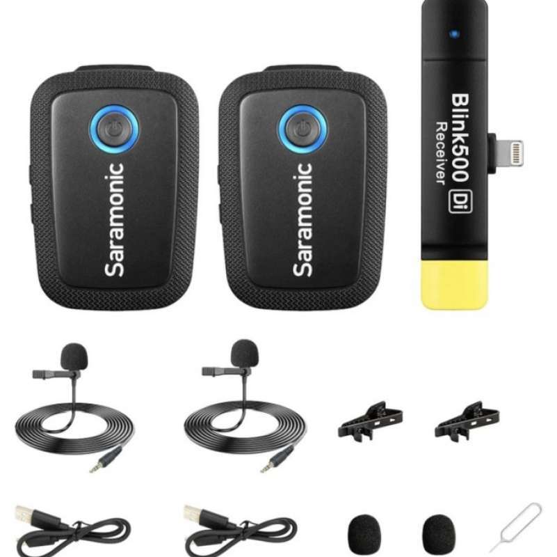 Jual Mic Saramonic Blink 500 B4 2 Person Digital Wireless Omni Lavalier