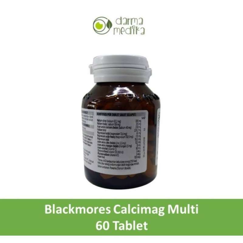 Jual Blackmores Calcimag Multi (kalsium Obat Tulang) 60 Tablet Di ...