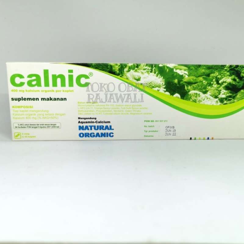 Jual Calnic Tablet Vitamin Tulang Perbox ( 3 Strip X 10 Tab ) Di Seller ...