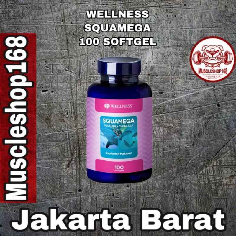 Promo WELLNESS SQUAMEGA 100 SOFTGELS OMEGA 3, OMEGA 6, OMEGA 9 Diskon ...