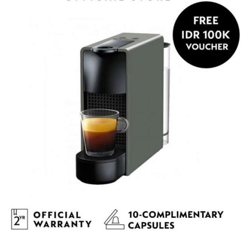 Promo NESPRESSO Essenza Mini C30 Coffee Machine, Grey (Mesin Kopi ...