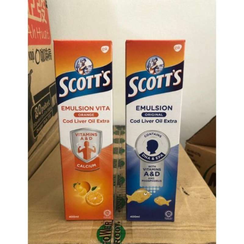 Promo SCOOT MALAYSIA EMULSION 400ML ORANGE DAN ORIGINAL KEMASAN BARU ...