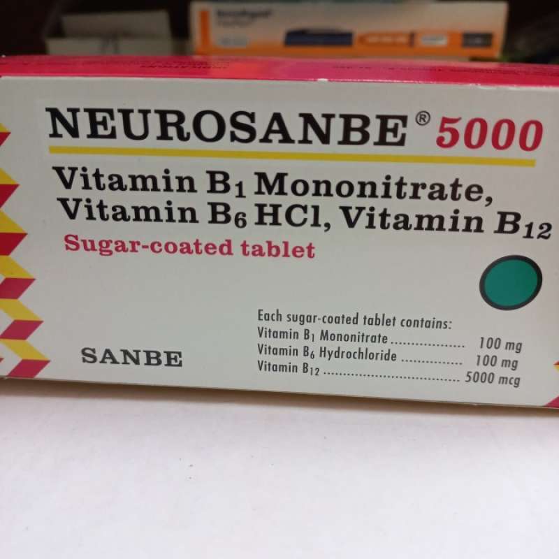 Jual Neurosanbe 5000 Box 100 Tablet Di Seller Nur Nur Toko - Tegal ...