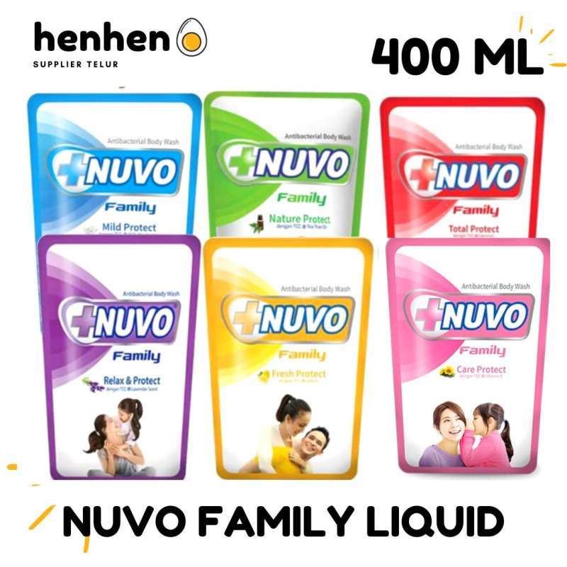 Sabun Cair Nuvo 400 Ml Kuning Gratis Ongkir 🔥 Harga Murah Mei 2026