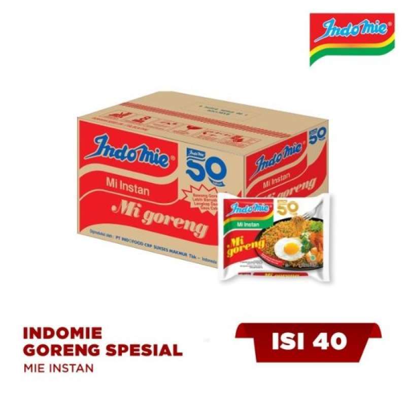 Promo 1 ctn - Indomie Goreng Spesial Diskon 5% di Seller Indofood ...