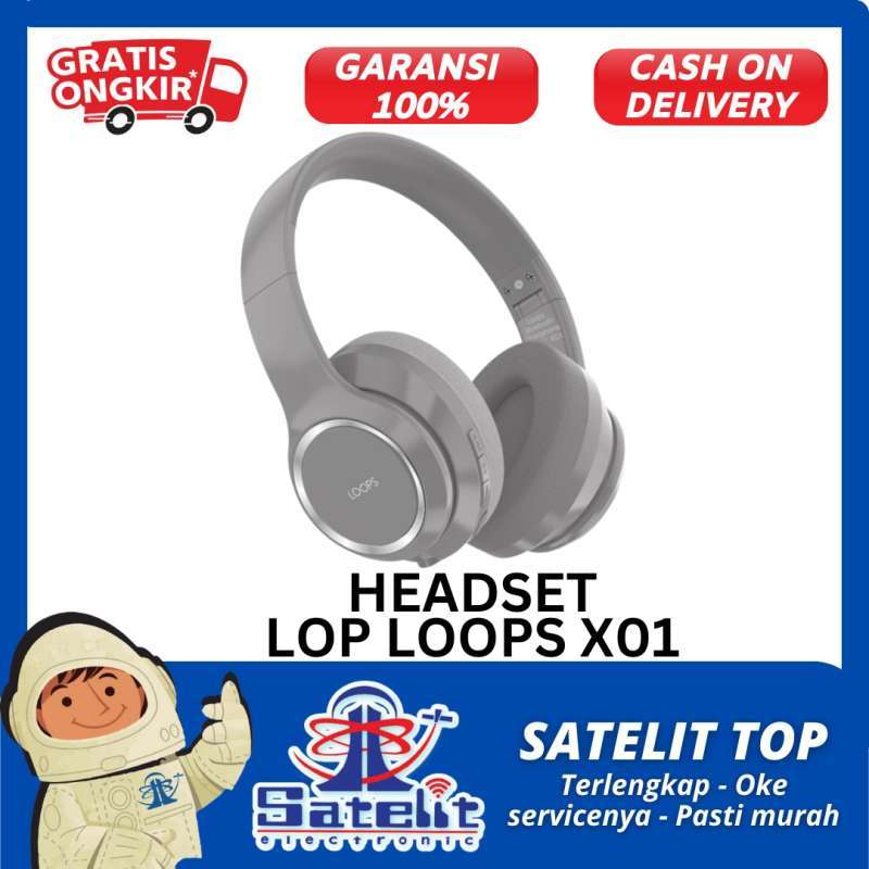 Jual Headphone Bluetooth Lop Loops X01 Di Seller Satelit Electronic ...