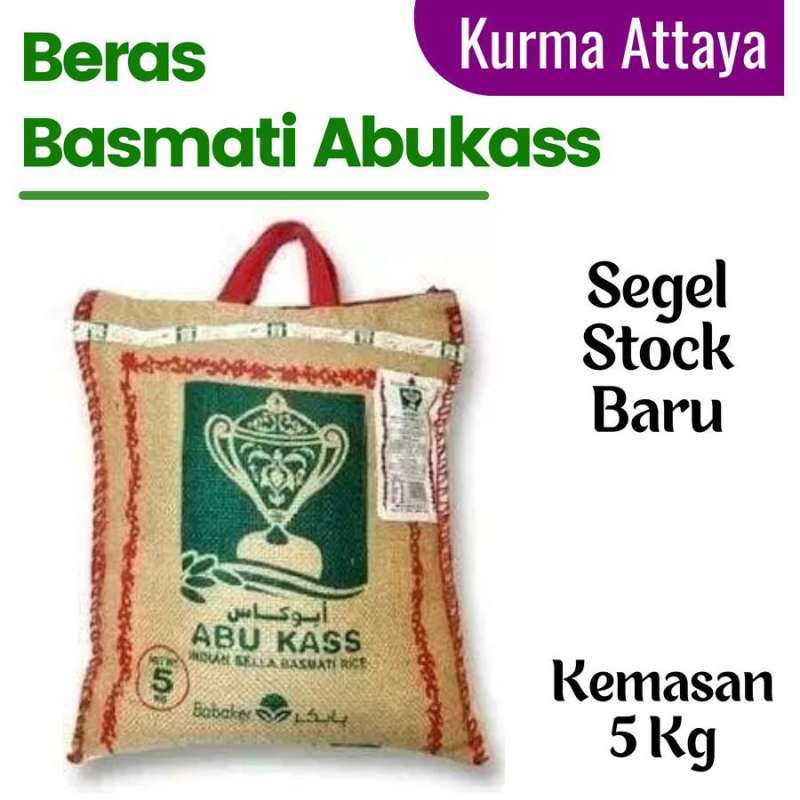 Jual Beras Basmati INDIA BIRYANI KEBULI Abukass 5 kg di Seller Sunnah ...