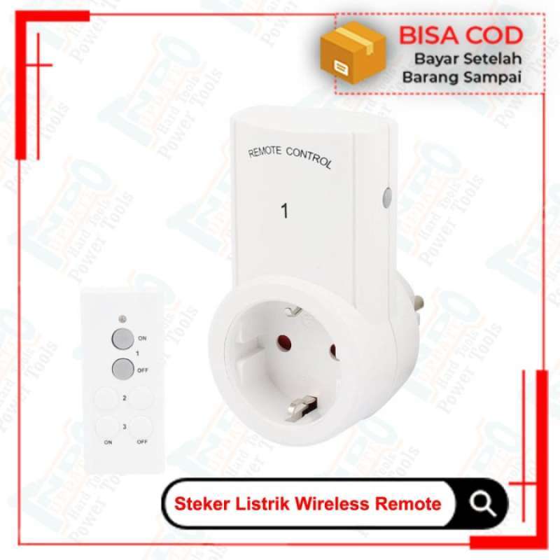 Jual Stop Kontak Steker Socket Remote Control Colokan Masjid Pesantren ...