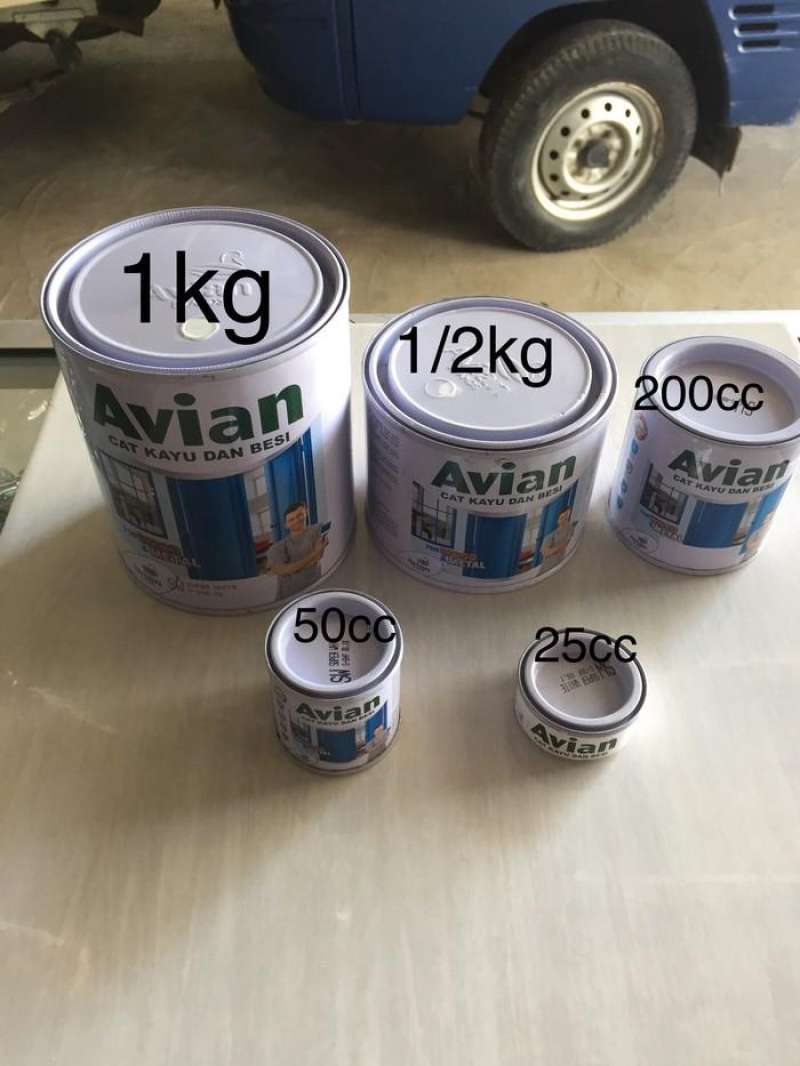 Jual Avian Cat Kayu Dan Besi 100cc Bandung Putih Di Seller Samudra ...