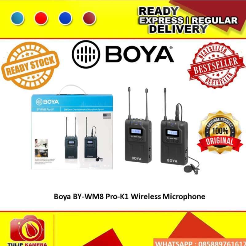 Promo Boya By-Wm8 Pro-K1 Wireless Microphone Diskon 17% di Seller Lensa ...