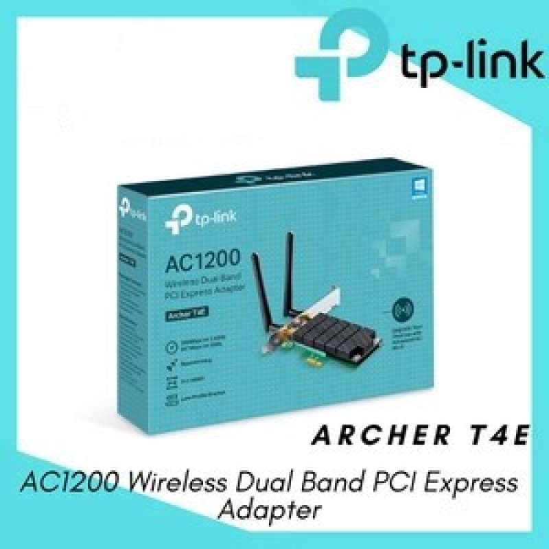 Jual Tp-link Archer T4e Ac1200 Wireless Dual Band Pci Express Adapter Di Seller Multi Komputer ...