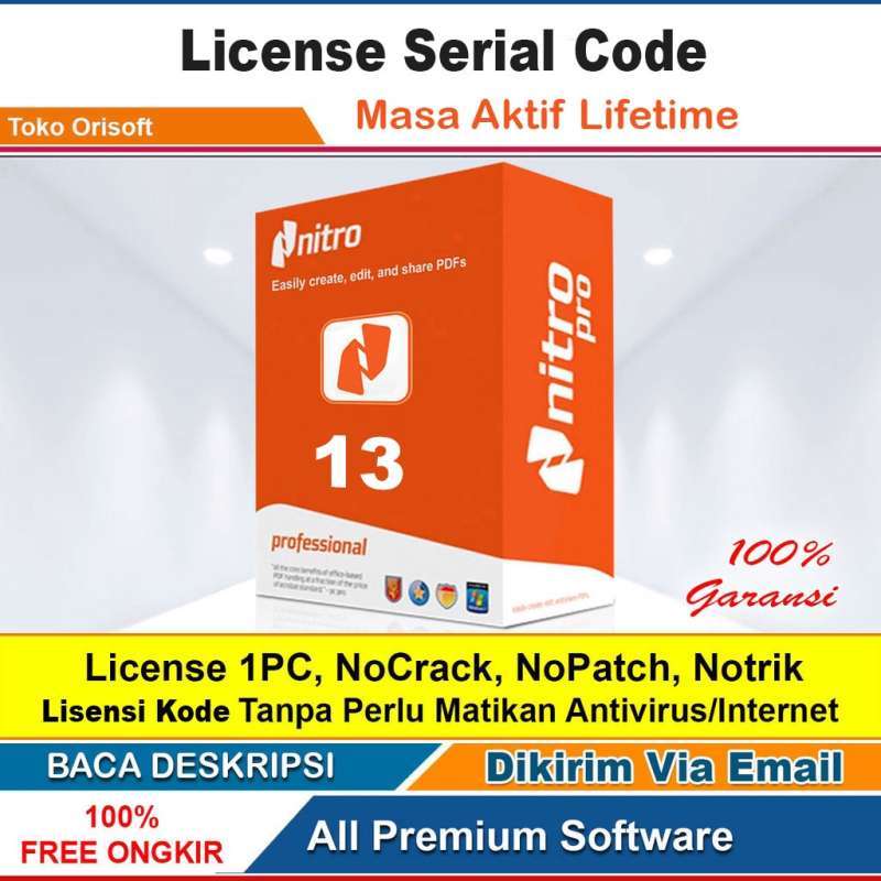 Promo Nitro Pro 13 PDF Edisi Terbaru Edit PDF License Lifetime Full Version - Nitro Pro 13 2020 ...