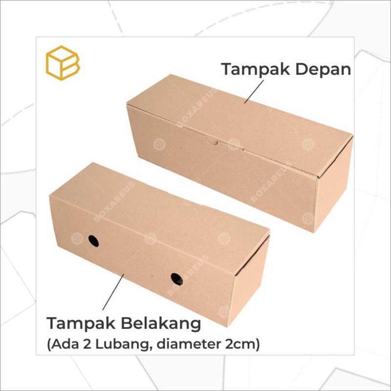 Jual Box Packaging Corrugated Dus Kardus Roll Cake Kemasan Roti ...