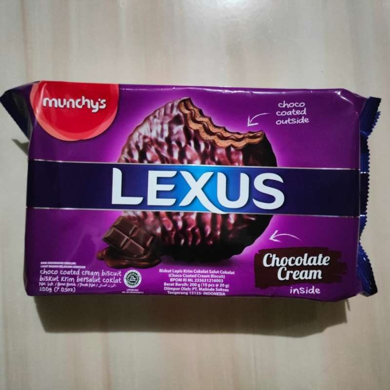 Promo Biskuit Instant Munchy's Lexus Choco Coated 190g - Biskuit ...