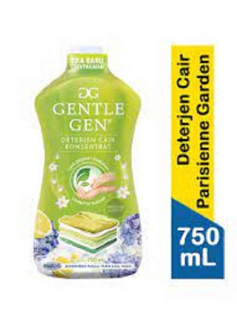 Jual Gentle Gen Deterjen 750 Ml Parisienne Garden Termurah - Harga ...