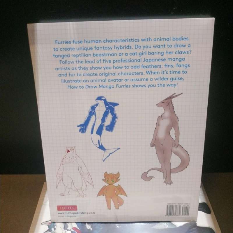 Jual How To Draw Manga Furries By Hitsujirobo & Madakan Di Seller Bane ...