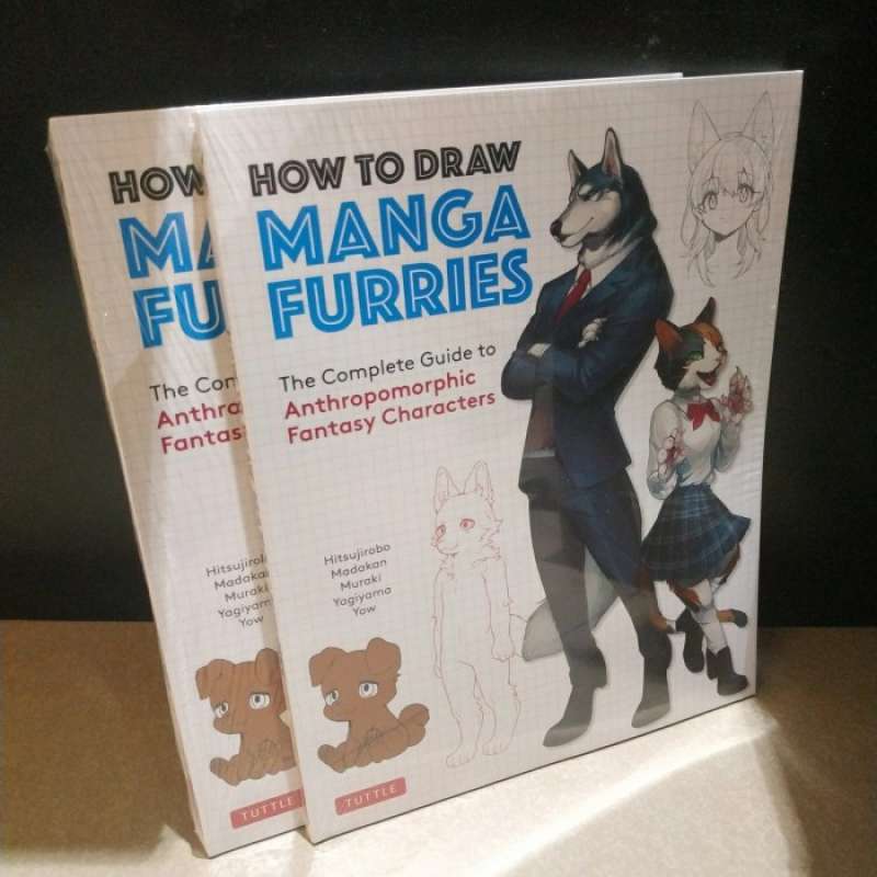 Jual How To Draw Manga Furries By Hitsujirobo & Madakan Di Seller Bane ...