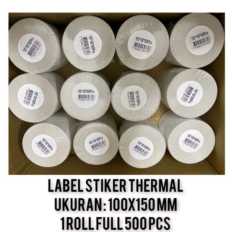 Jual Kertas Label Stiker Thermal Di Seller Hoki Tape - Jalan Salembaran ...