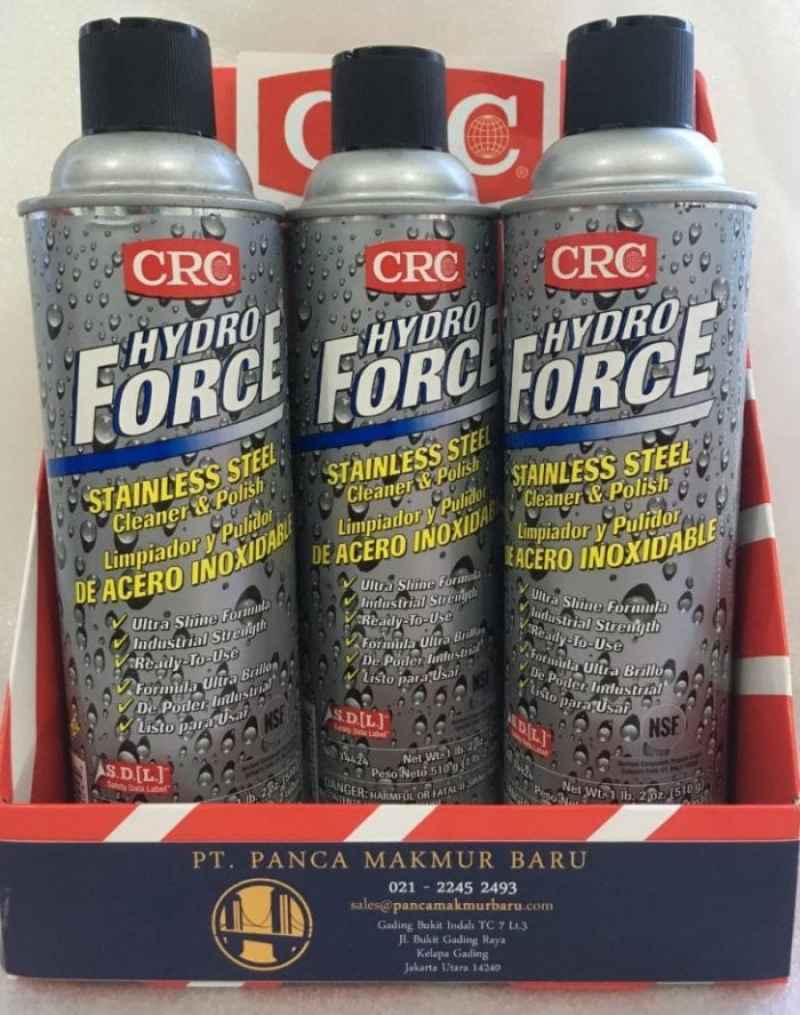 Promo CRC 14424 HYDROFORCE STAINLESS STEEL CLEANER AND POLISH,CRC Indonesia Diskon 23% di Seller ...