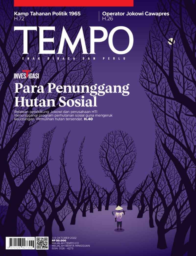 Jual Majalah Tempo Cetak Edisi 5133 Tanggal 3 Oktober 2022 PARA ...