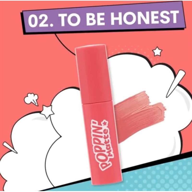 Promo Emina Poppin Matte Lip Cream - 01 Lowkey Diskon 15% Di Seller ...