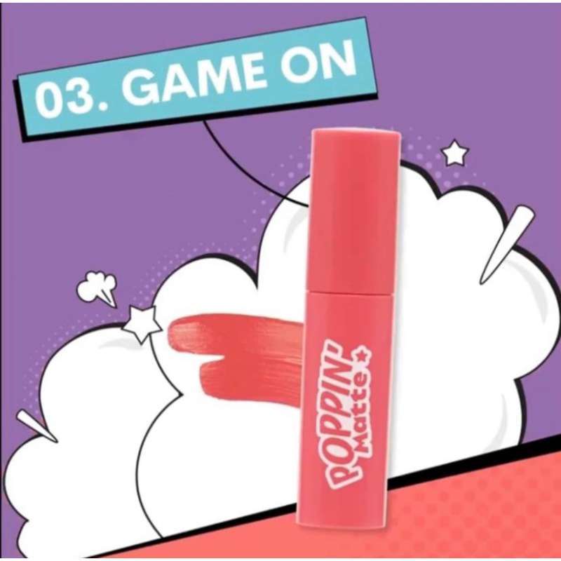 Promo Emina Poppin Matte Lip Cream - 01 Lowkey Diskon 15% Di Seller ...