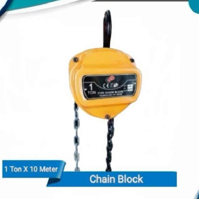 Jual Chain Block 1 Ton X 10 Meter / Takel Hand Chain Hoist 1 Ton X 10 ...