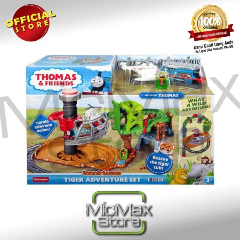 Promo Thomas & Friends Sodor Safari Tiger Adventure Set GXH06 Diskon 23 ...