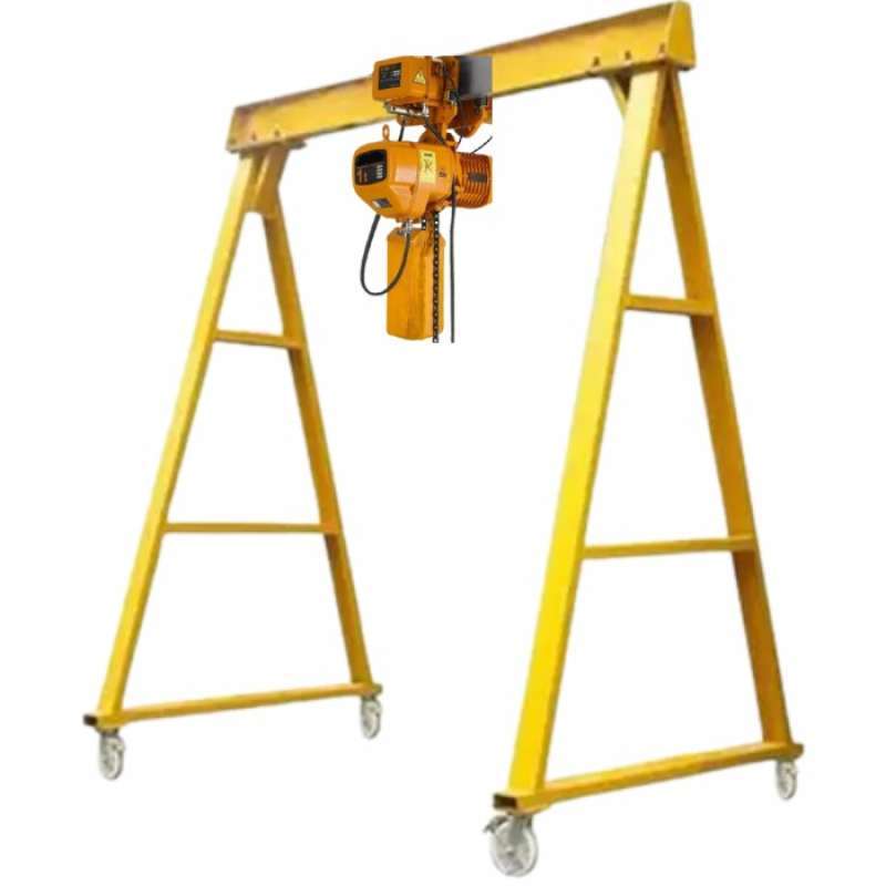Jual Gantry Crane 1 Ton Dan Chain Hoist 1 Ton (with Trolley) Di Seller ...
