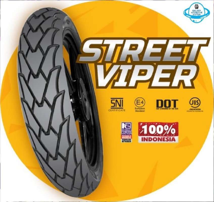 Promo Ban Luar Motor Mizzle Street Viper 80/90 - 14 Tubeless Matic ...
