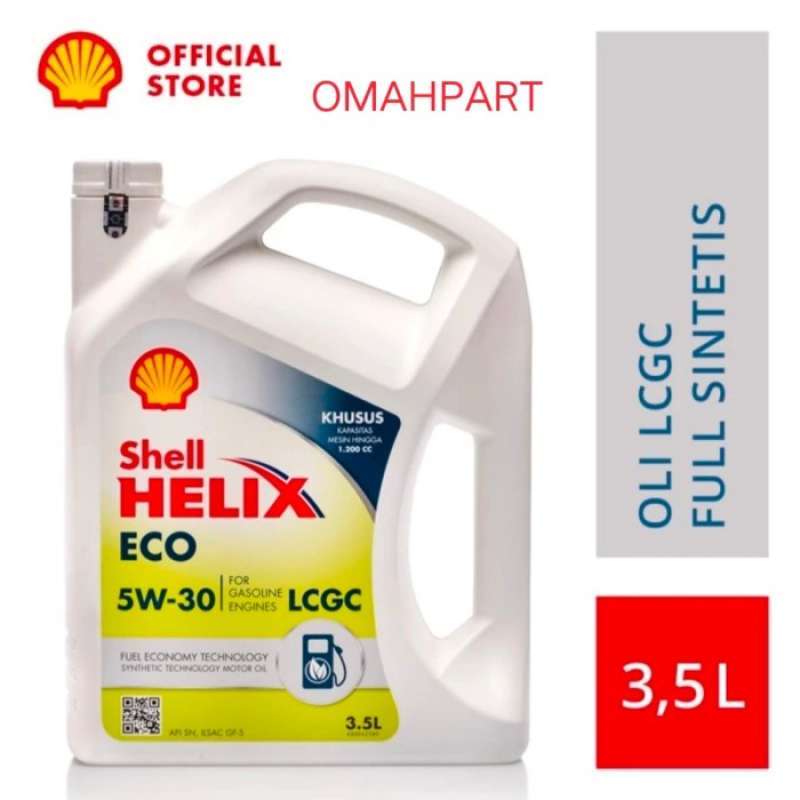Promo shell eco LCGC 5w-30 Diskon 23% di Seller Makarena Store ...