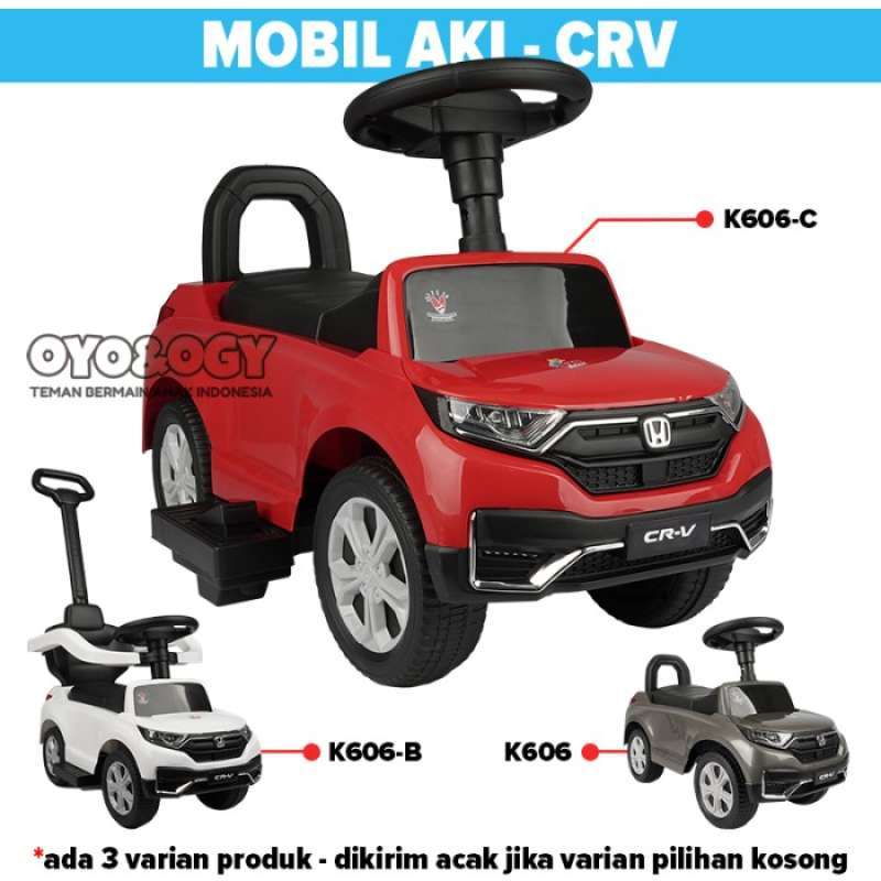 Promo Mainan Anak Mobil Aki Mobil Dorong Mobil Tunggang CRV Tolo Car ...
