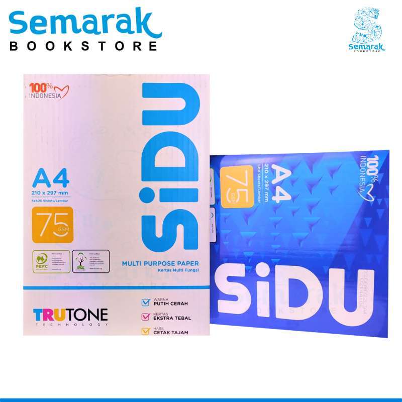 Promo Sinar Dunia Hvs 75 Gsm A4 210 X 297 Mm [1 Dus 5 Rim 500 Lembar