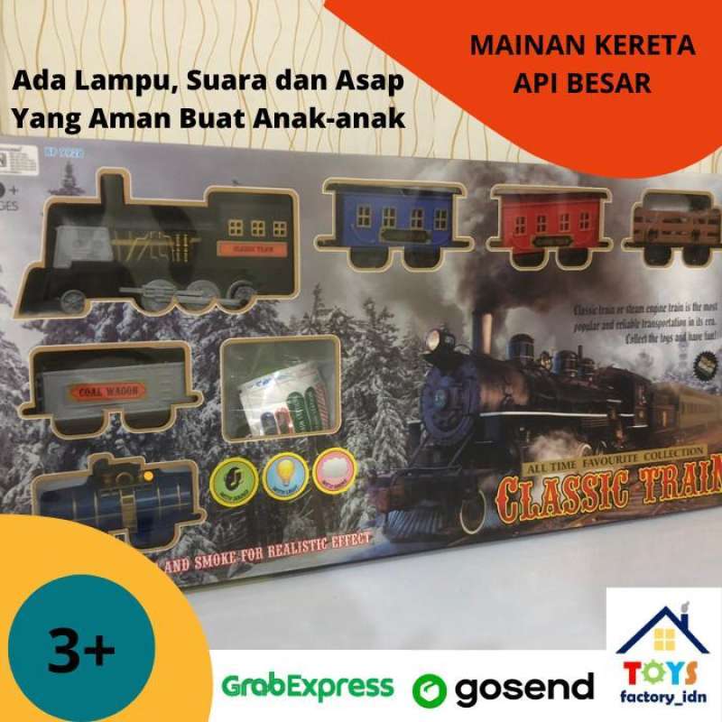 Jual Mainan Kereta Api Classic Train Di Seller Toysfactory_idn - Denai ...