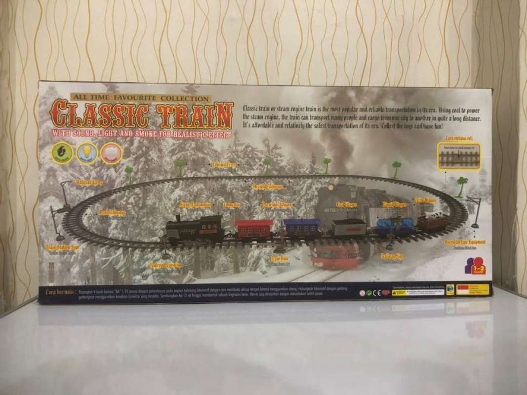 Jual Mainan Kereta Api Classic Train Di Seller Toysfactory_idn - Denai ...