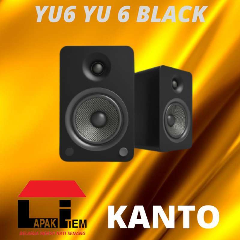 Jual Kanto Yu6 Yu 6 - Powered Bookshelf Speaker W/ Phono Pre-amp ...