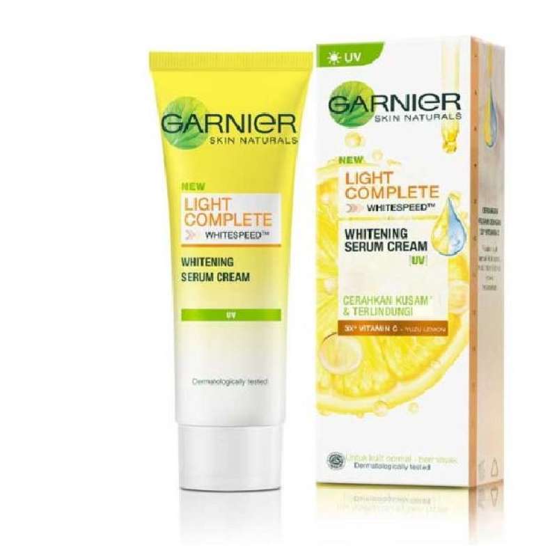 Jual Garnier Light Complete Whitening Serum Cream 20ml Di Seller Toko ...