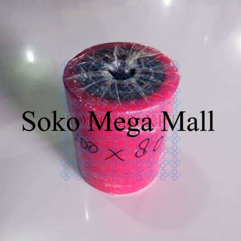 Promo Spesial Roda Hand Pallet 80 X 100 mm PU Polyurethane Merah Red ...