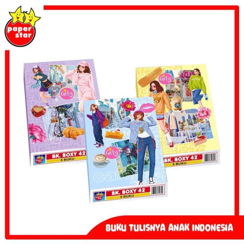 Jual Buku Boxy 42 Paper Star Girl Edition - Girly Di Seller Paperstar ...