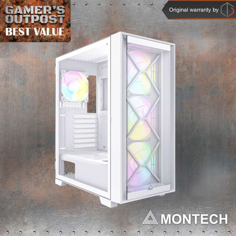 Jual MONTECH AIR 1000 PREMIUM Mid Tower ATX Case - White di Seller ...