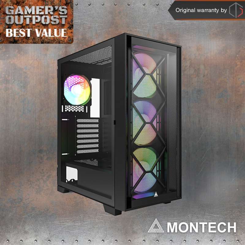 Jual MONTECH AIR 1000 PREMIUM Mid Tower ATX Case di Seller Gamer's ...