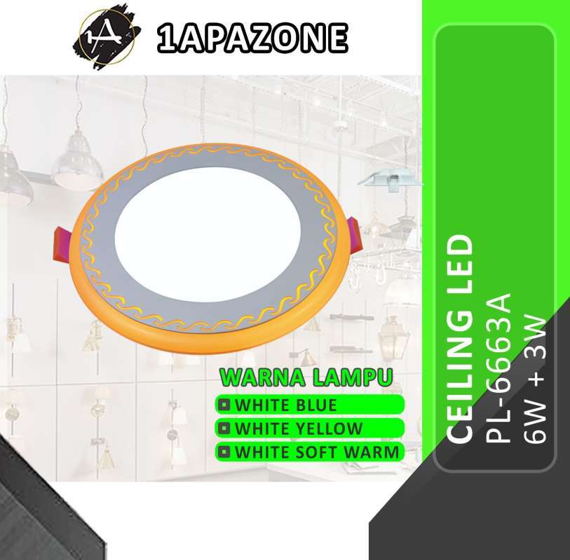 Jual Lampu Ceiling Ombak Kawachi Original, Murah & Diskon Mei 2024 | Blibli