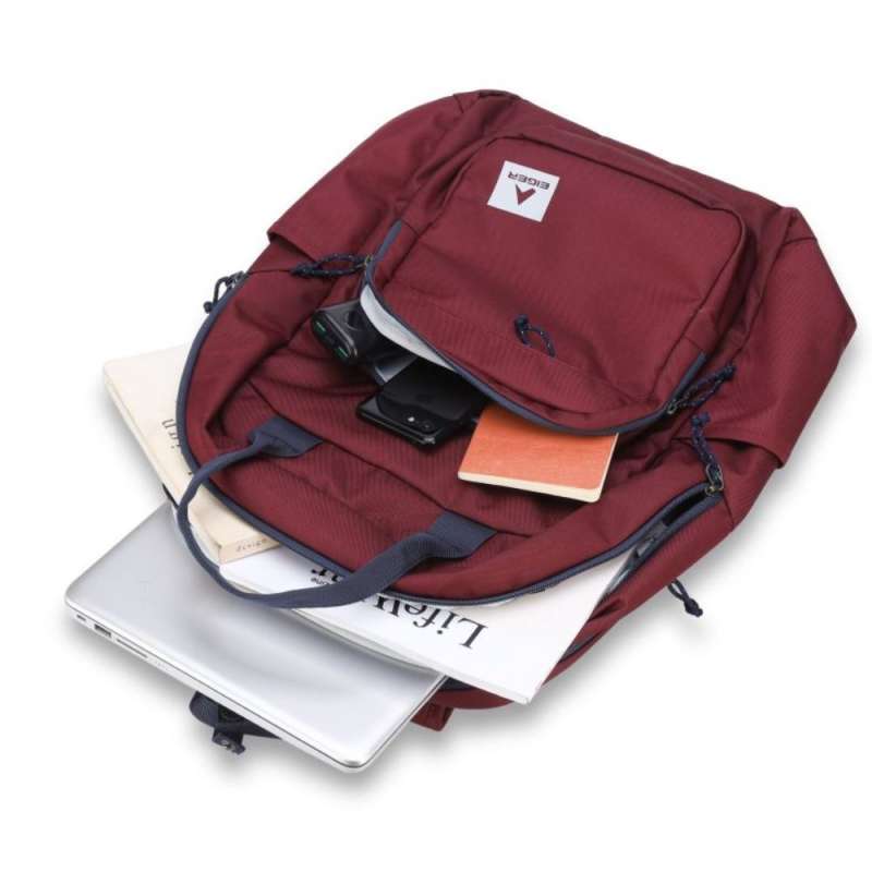 Promo Eiger X-nyimphaea 25 Woman Laptop Backpack - Maroon Diskon 5% Di ...