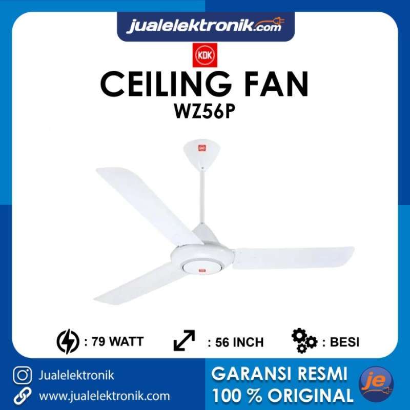 Promo Kdk Ceiling Fan 56 Inch 5 Speed Wz56P Diskon 12% di Seller ...