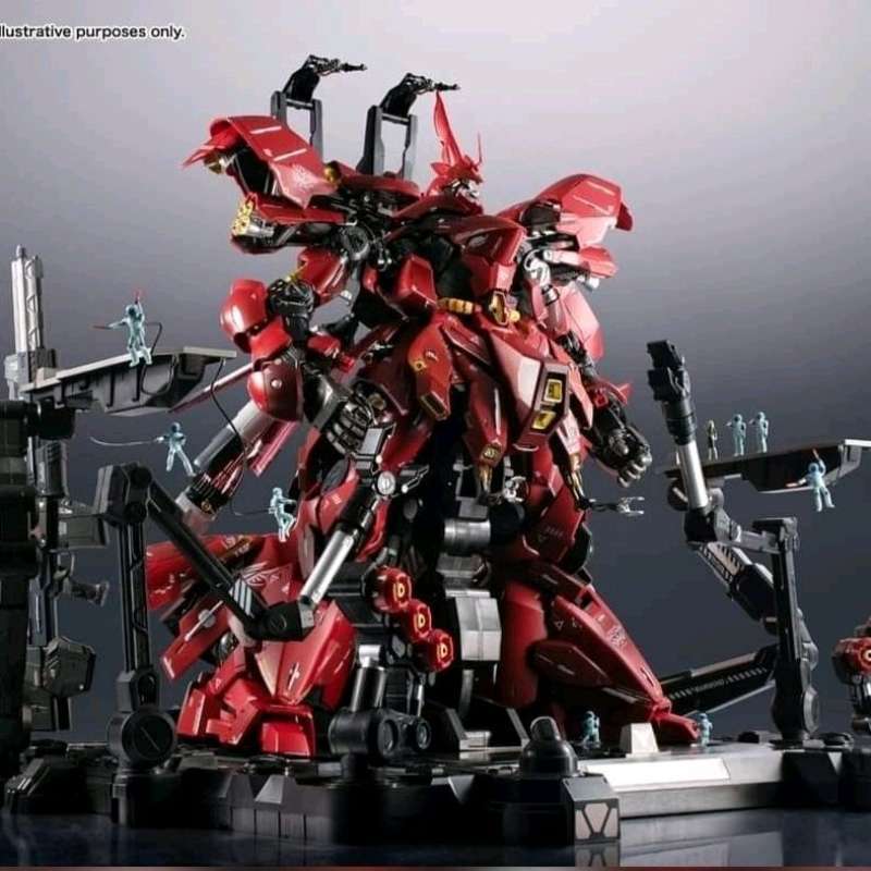 Jual Bandai Gundam Metal Structure Kaita Shouki Msn 04 Sazabi Di Seller ...