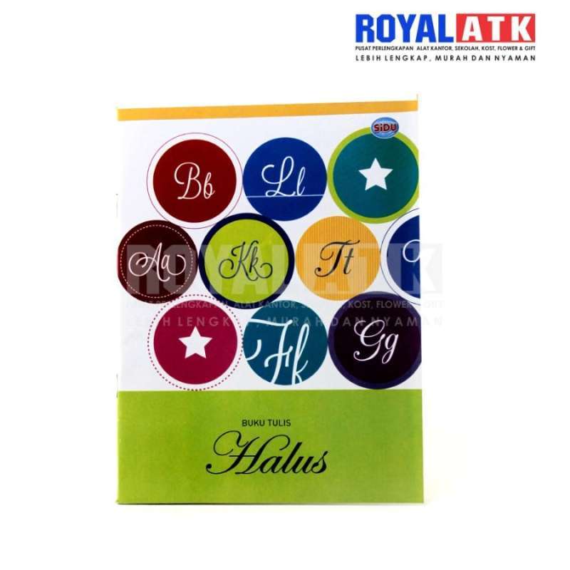Jual Buku Tulis Halus Sidu 38 Lembar Buku Bergaris Garis 3 Sinar Dunia ...